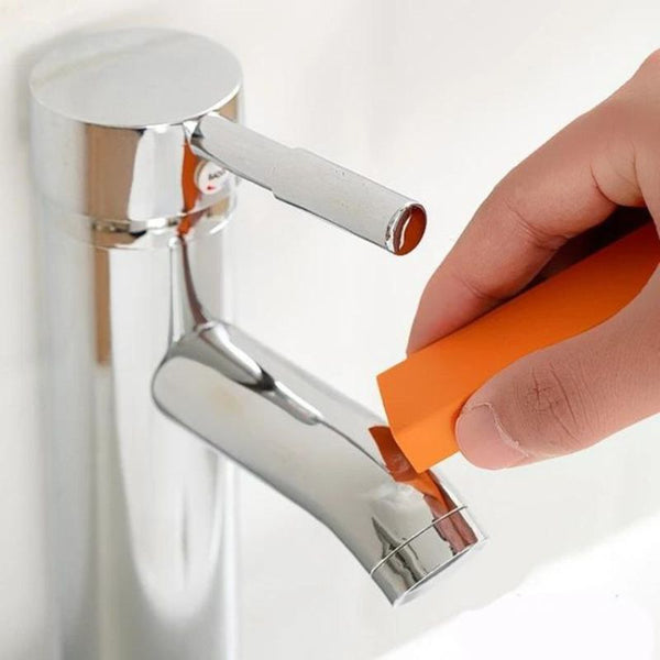Stainless Steel Orange Eraser, Limescale Rust Glass Cleaning Eraser, E ...