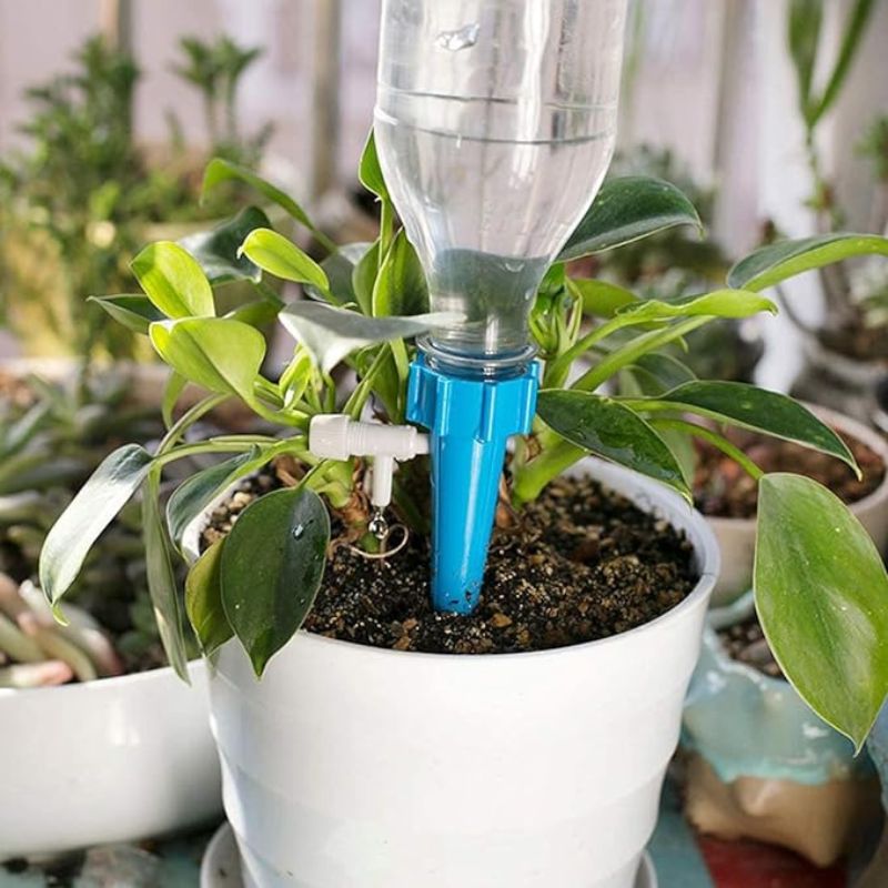 Plant Drop Drip Irrigation kit for Home Garden Plants, Self-Watering S ...