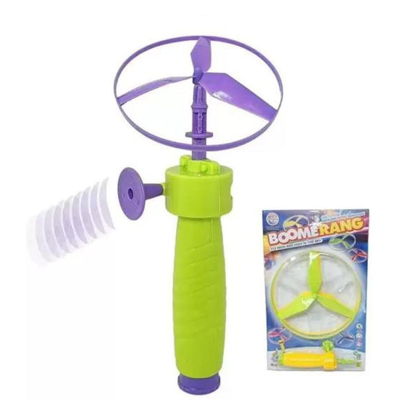 KIDS Flying Saucer Toys for Kids Pull String Flying Wheels Spinning To ...