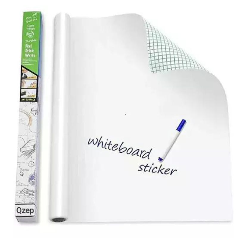 Self-Adhesive White Board Sticker Removable, Whiteboard Sticker Wall P ...