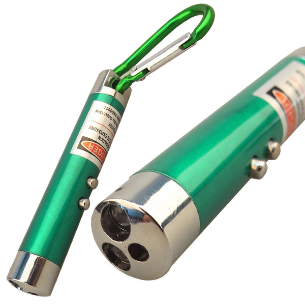 Laser Light 3-in1 LED Torch Keychain – Jayesh Variety